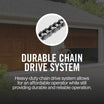 Genie Chain Drive 500 1/2 HPc Durable Chain Drive Garage Door Opener ...