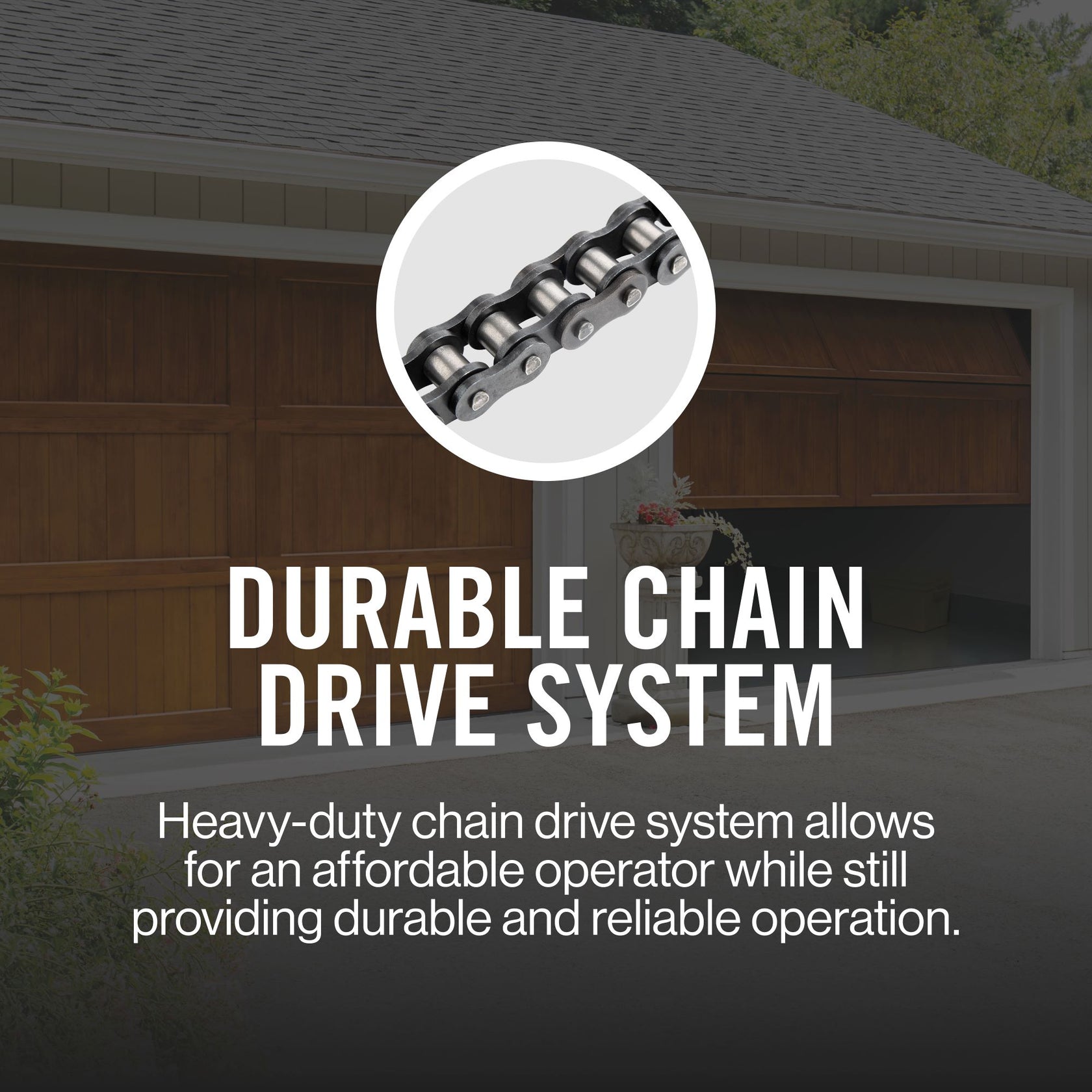 Genie 2035-TV Chain Drive 550 ½ HPc Garage Door Opener – The Genie Company
