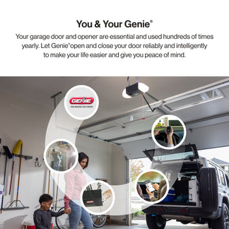 Chain Glide Connect Essentials- 1/2 HPc Durable Chain Drive Smart Gara ...