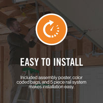 Genie Chain Glide Connect- Wi-Fi Enabled Smart Garage Door Opener – The ...