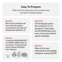 Wireless Keypad for Genie Garage Door Openers (GK-R) – The Genie Company