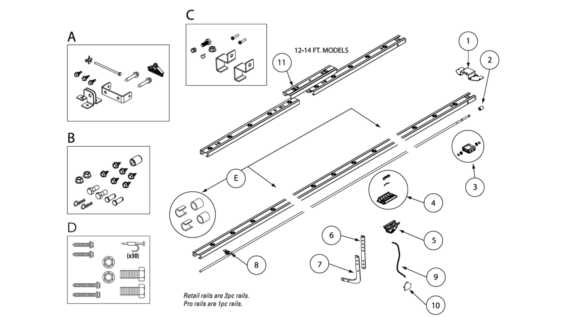 Genie Garage Door Opener Replacement Parts for models 4062- 4064 – The ...