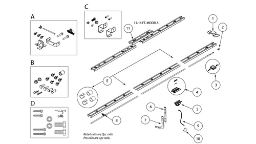 Genie Garage Door Opener- 4063 Machforce Connect - Replacement Parts ...