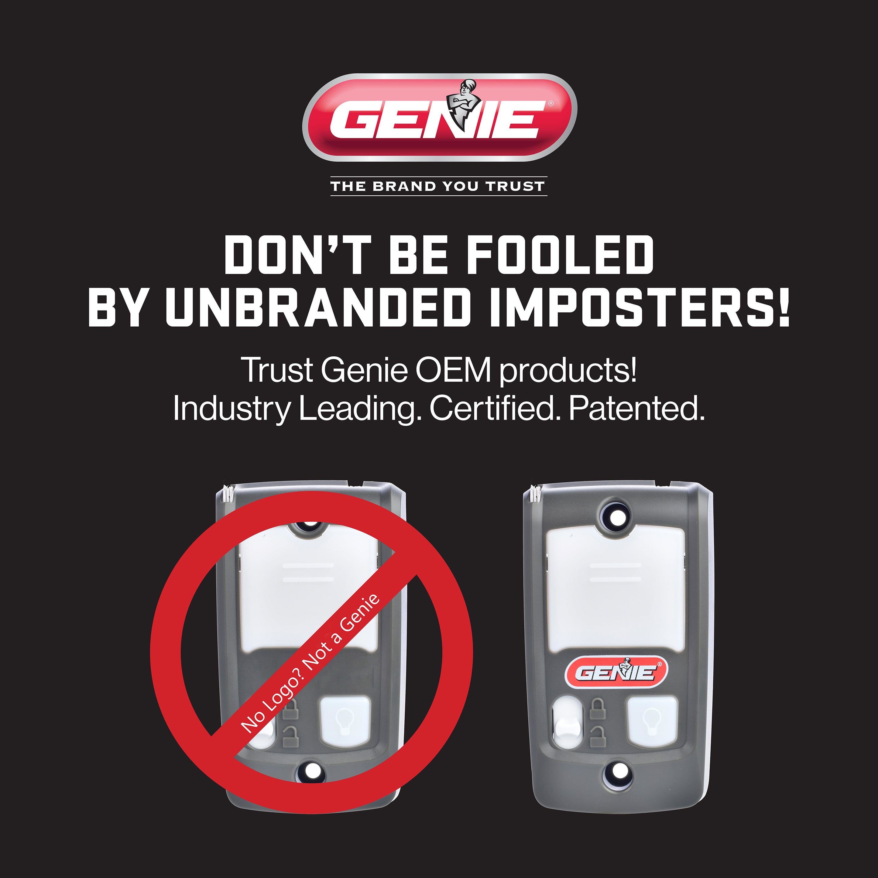 Genie Series II Wall Console with Sure lock - for Garage Door Openers ...