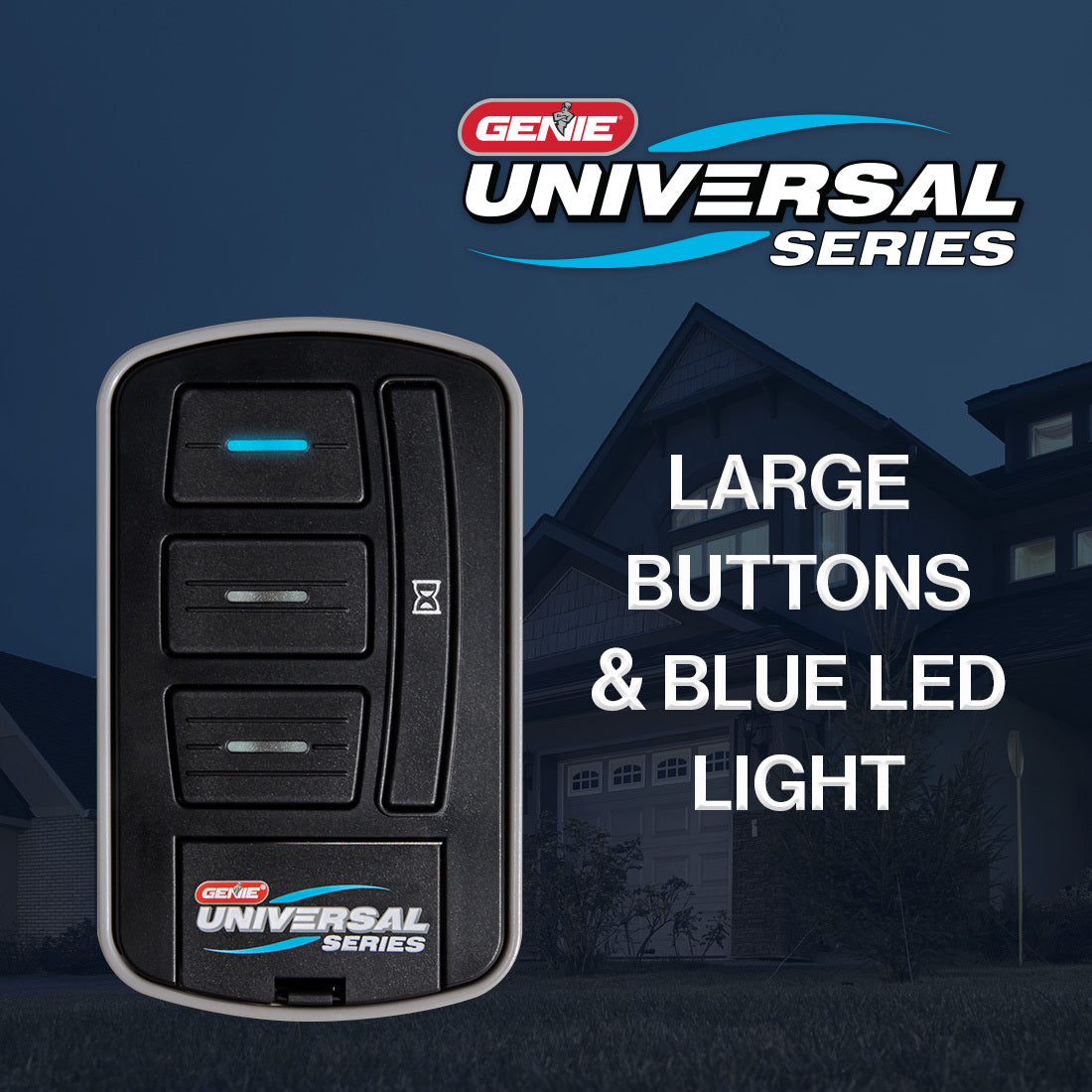 Universal Wireless Wall Console for Garage Door Openers – The Genie Company