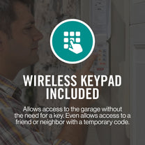 Genie Chain Glide Connect- Wi-Fi Enabled Smart Garage Door Opener – The ...