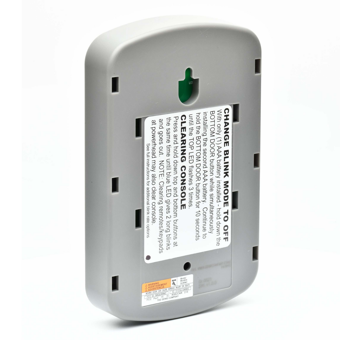 Genie Universal Wireless Wall Console Instructions | Install & Program ...